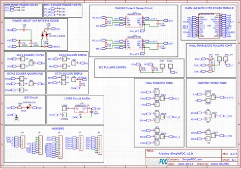 SimpleFOCShield V2 EasyEDA Project Announcement SimpleFOC Community