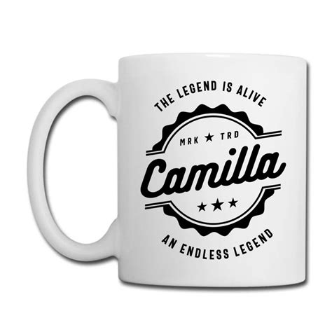 Camilla Personalized Name Birthday T Coffee Mug By Cidolopez