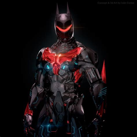 Batman Hellbat Beyond Iván Cortez On Artstation At