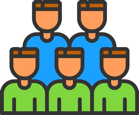 Crowd Vector Icon Design 16953770 Vector Art At Vecteezy