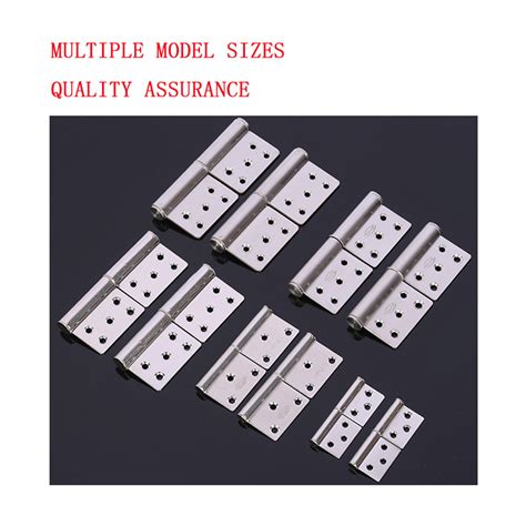 2pc 304 Stainless Steel Flag Hinge Pvc Door Hinge 360 Degree Swivel Hinge（butterfly Hinge