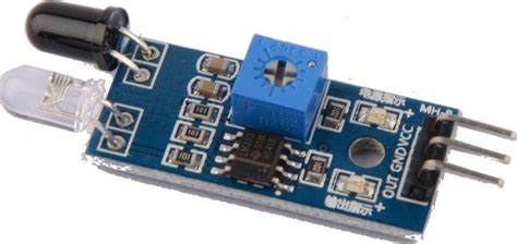 Arduino Ir Infrared Obstacle Avoidance Sensor Module Blue Stsx0002 Buy Best Price In Uae