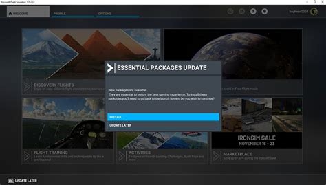 Clean Install On A New PC You Are Missing Packages That Are Essential To Run