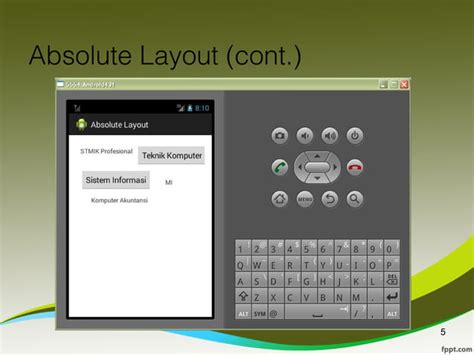 Pemrograman Mobile Android Modul Iv Ppt