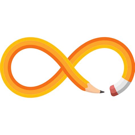 Pencil Infinity Line 32040406 Vector Art At Vecteezy