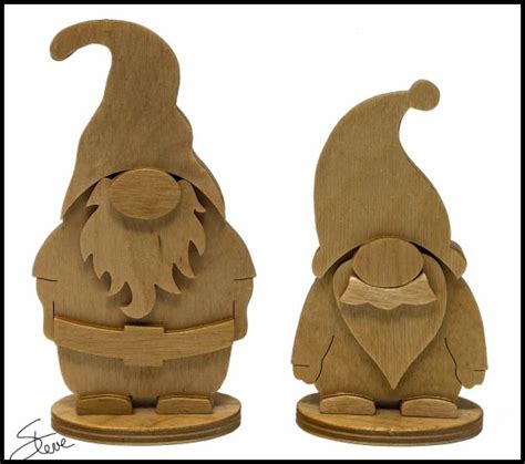 Scrollsaw Workshop Holiday Gnomes Scroll Saw Pattern