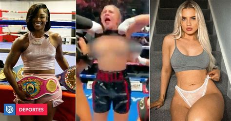 Detén esa mierda campeona olímpica de boxeo carga con influencer que mostró pechos tras ganar