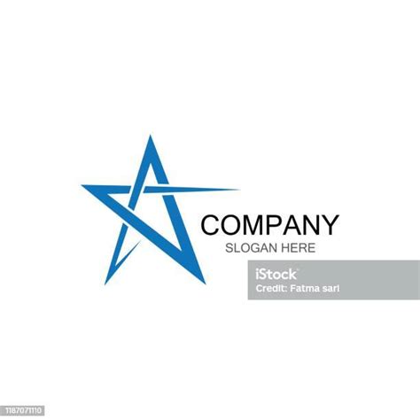 星向量圖示插圖設計向量圖形及更多商標圖片 商標 天空 形狀 Istock