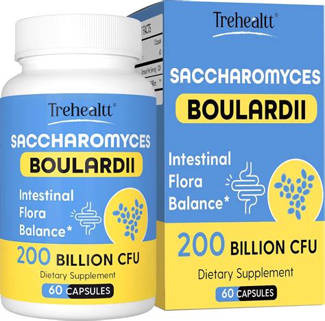 Saccharomyces Boulardii Probiotics 200 Billion Cfus