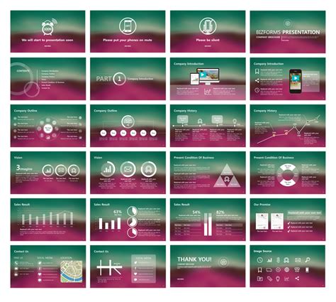 비즈샵 스티브잡스형 회사소개서 Ppt 패키지그린레드 그라데이션비즈니스 쇼핑 비즈샵 비즈폼cd 엑셀 파워포인트 전문 서식 디자인 서식 브랜드샵