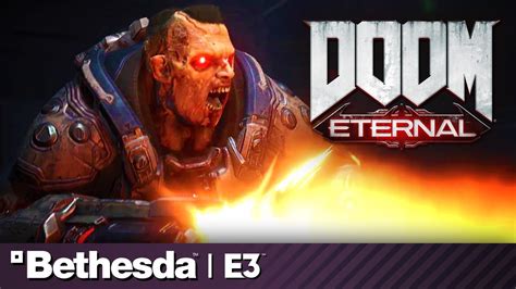 Doom Eternal Gameplay Demo Bethesda E3 2019 Youtube