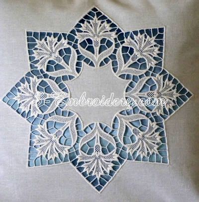 Салфетка (как эскиз?) | Machine embroidery designs, Free standing lace ...