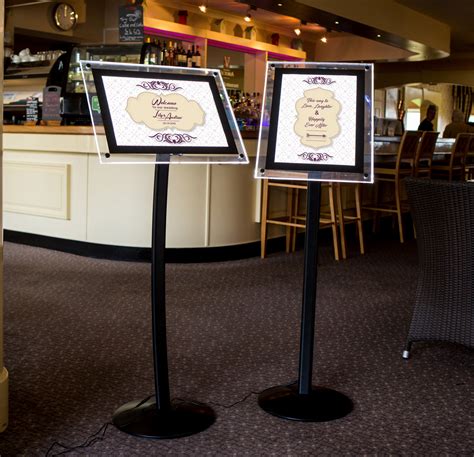 Menu Display Stands At Ruth Townsend Blog