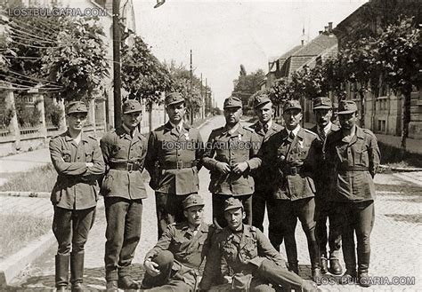Bulgarian Officers And Soldiers Of The Armored Brigade In Hungary