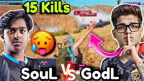 Godl Vs Soul💛🚀 Tryout On Fire🔥 15 Kills Wwcd👑 Youtube