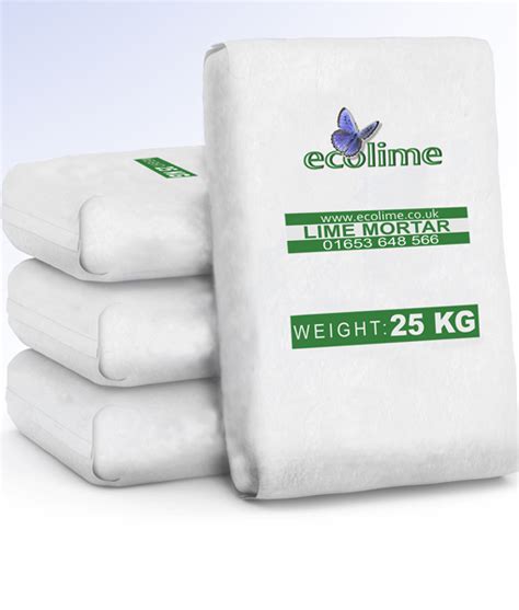 Sacks Mortar Unity Lime