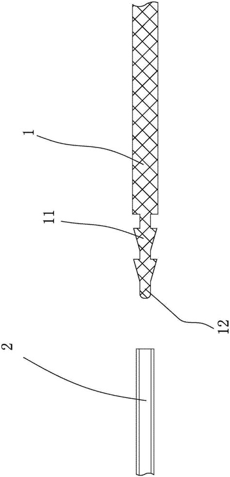 一种用于输液泵的防导管脱落皮下隧道针的制作方法