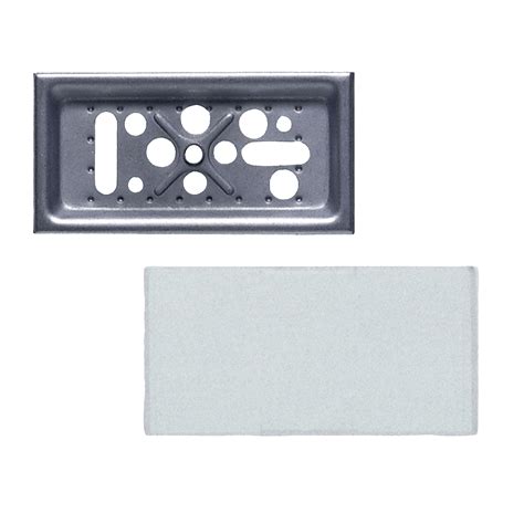 MÜpro Base Plate Mounting Base With Threaded Connection With Protective Cover Galvanised