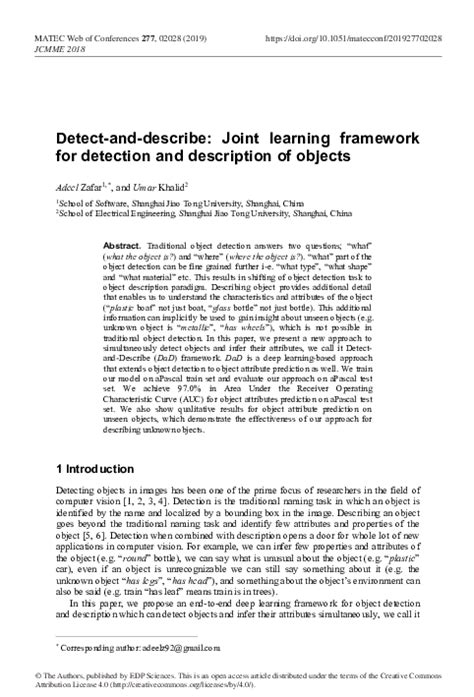 pdf detect and describe joint learning framework for detection and
