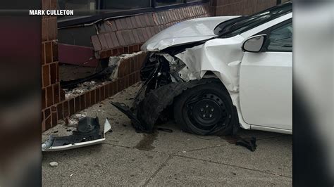 Car Crashes Into Dunkin In Chelsea Boston News Weather Sports