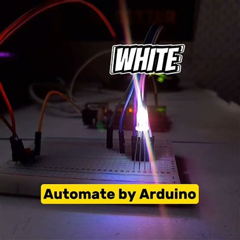 Colours Combination By Arduino On Rgb Led Youtube