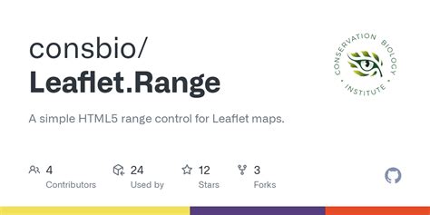 Github Consbio Leaflet Range A Simple Html Range Control For Leaflet Maps
