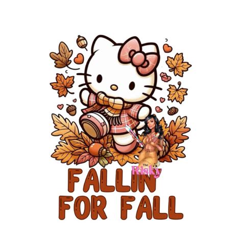 Uv Dtf Exclusive Fall Kitty Has Matching Vinyl Available The Risky