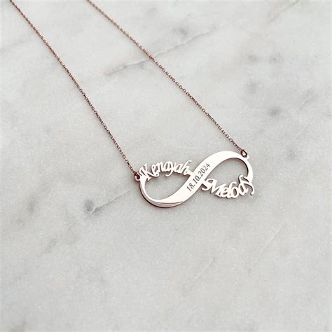 Personalized Infinity Name Necklace Sold By Rising Pseudonym Sku