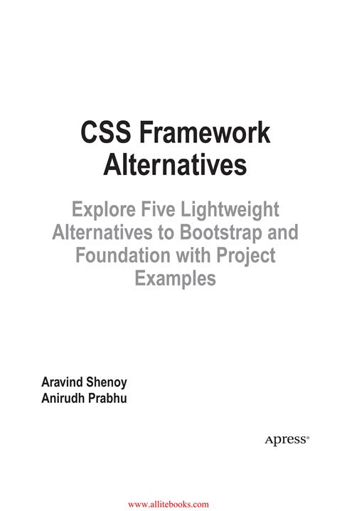 css framework alternatives pdf