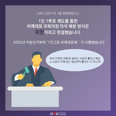 카드뉴스 선거제 개편안 속 ‘연동형 비례대표제 그게 뭔데 Civicnews시빅뉴스