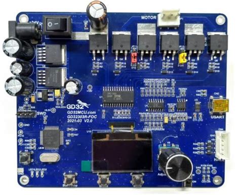 Gd32303r Foc Motor Control Solution Gigadevice Gd32 Mcu