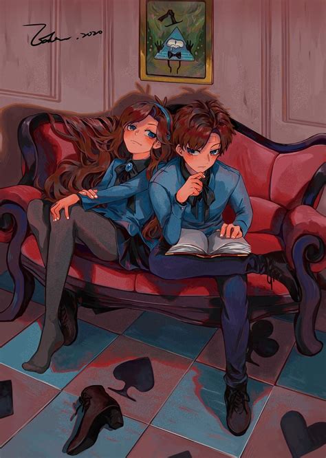 Mabel Pines Dipper Pines Bill Cipher Dipper Gleeful Mabel Gleeful