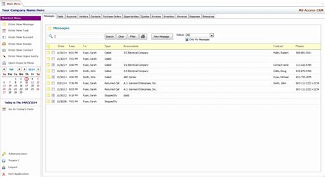 Microsoft Access Crm Template Free Shooters Journal