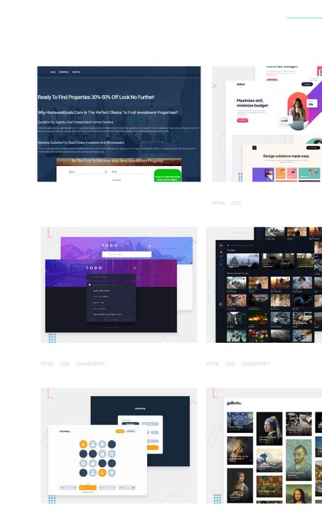Single Page Developer Portfolio Figma