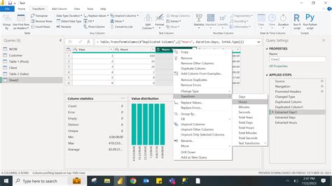 Solved How To Split A Duration Column Into Separate Colum Microsoft Fabric Community