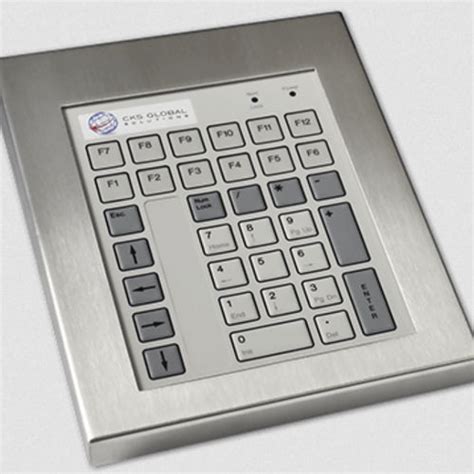 Panel Mount Keyboard CKS With Mechanical Keys 42 Key Industrial