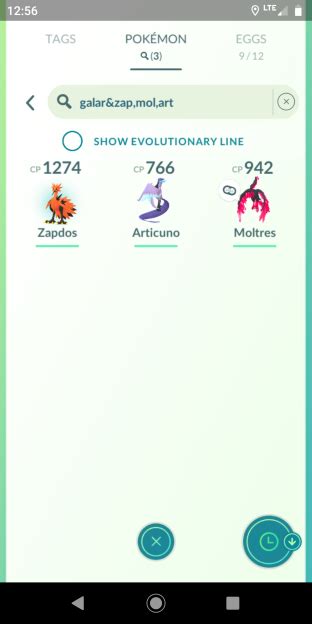 Completed My Set Of Galarian Birds Rpokemongo