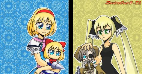 リク絵 二人の人形使い S Taリク受付15日からのイラスト Pixiv