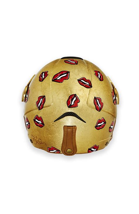Kiss Kiss Helmet 24k Gold Bomber Eu
