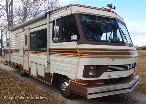 1985 Chevrolet Allegro Rv In Lawrence Ks Item Dh2733 Sold Purple Wave