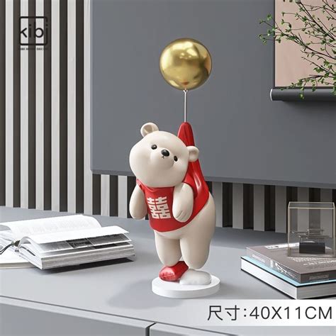 TƯỢng DÉcor GẤu BÉo ĐỂ BÀn Kibi Home Decor