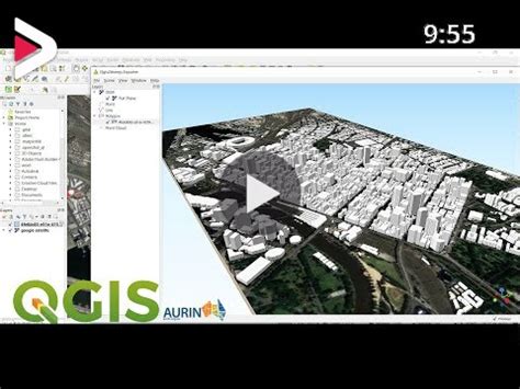 PART 1 How To Create 3D BUILDING MAP VIEW In QGIS Using Qgis2threejs