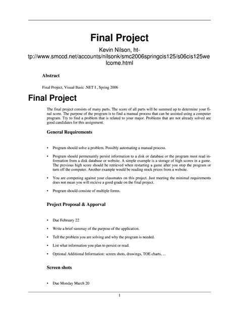 Fillable Online Final Project Visual Basic Fax Email Print Pdffiller