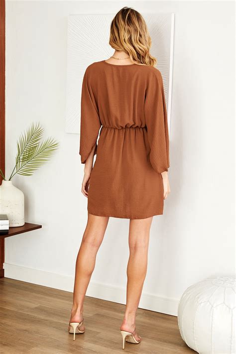 The Tied Up Mini Dress