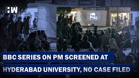 Headlines Controversy Erupts After Hyderabad University Students