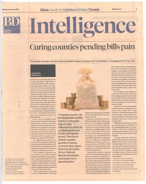 Fcpa Hesbon Omollo On Linkedin When The Value Of Pending Bills In