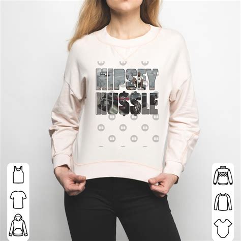 Nipsey Hussle Rip Style Font Art Fan Shirt Hoodie Sweater Longsleeve