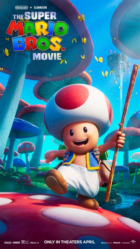 File TSMBM Toad And Mushrooms Poster Super Mario Wiki The Mario