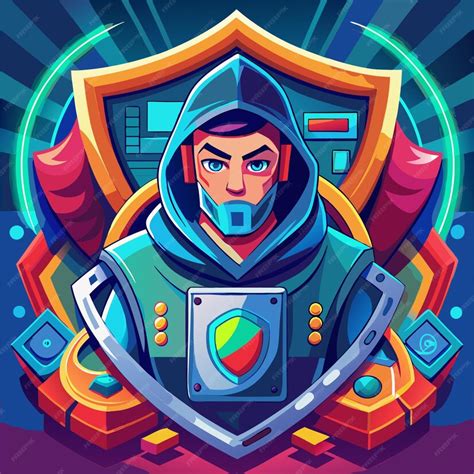 cybersecurity vector design premium ai generated vector