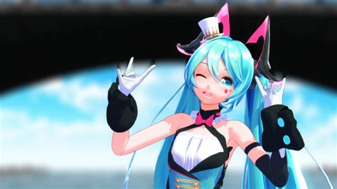 Mmd きつねダンス What Does The Fox Say Yyb式初音ミク Magical Mirai Miku 2019ver